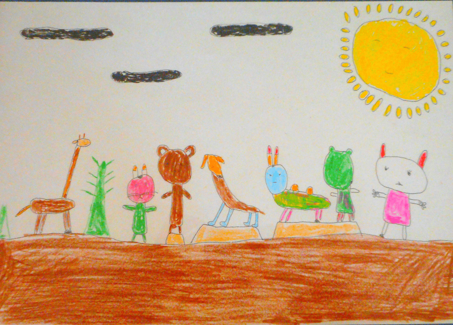 動物たち [作者:MASAYA] – CANVAZ.ART